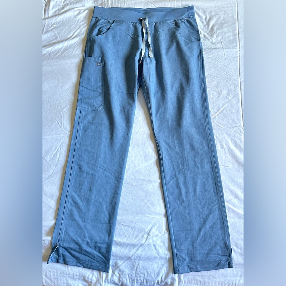 Figs Kade Cargo Limited Edition Heather Indigo Scrub … - Gem